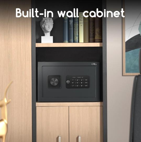 Deli ET530 Key Password Safe 密碼+鎖匙鎖夾萬_夾萬_V-其他用品_歷山文儀中心