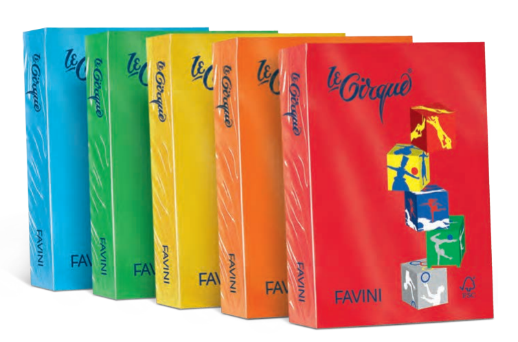 Favini #100 A4 80g (FSC)Color Copy Paper-Yellow (500s')_影印紙_A-紙類用品_歷山文儀中心