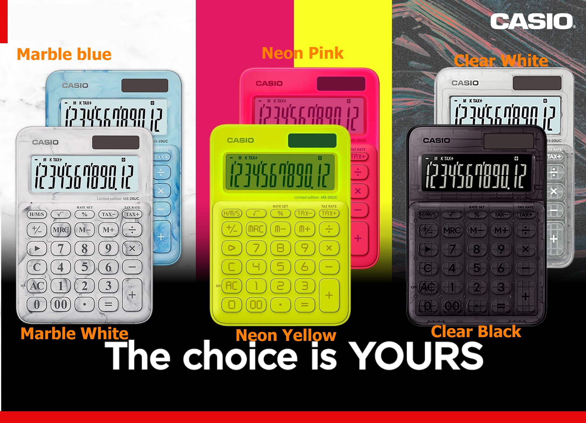 Casio MS-20UC X CULTURAL LAB(限量聯乘)計算機(12位)_桌面計算機_計算機_Q-辦公室儀器_歷山文儀中心