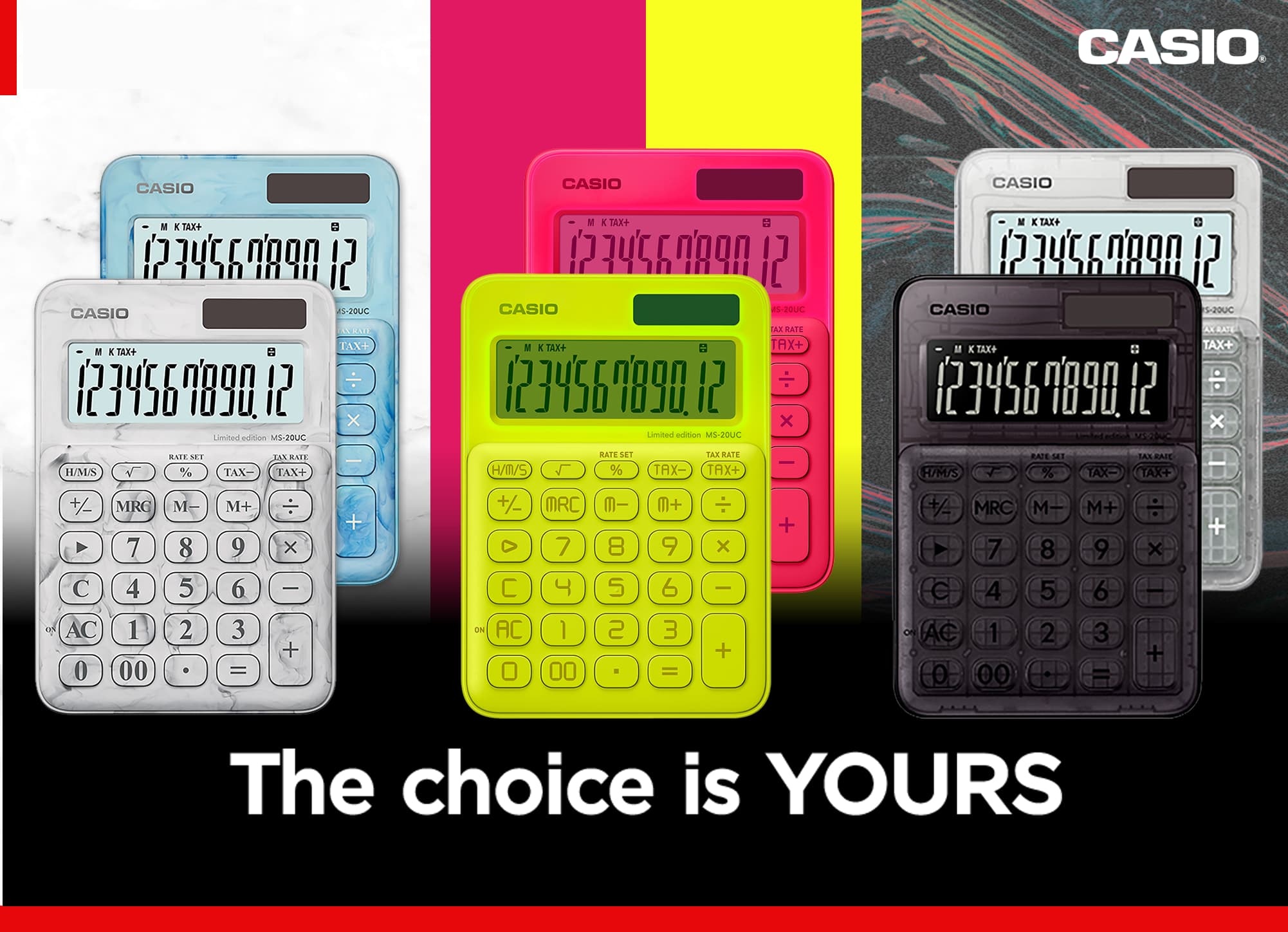 Casio MS-20UC X CULTURAL LAB(限量聯乘)計算機(12位)_桌面計算機_計算機_Q-辦公室儀器_歷山文儀中心